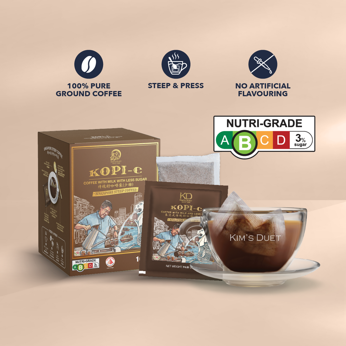 Kopi-C (Box of 10 sachets) – Kim's Duet
